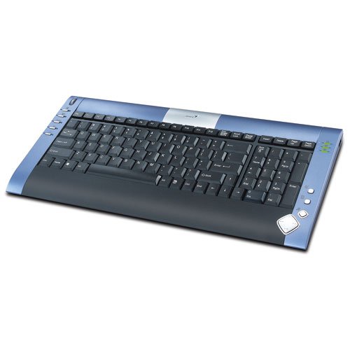 (Refurbished) Genius Luxemate Scroll Keyboard PC/Mac - (Black) : Amazon ...