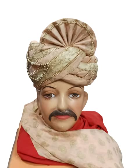 Buy BEDRE WEDDING COLLECTION Pagri for Dulha & Barati,Men & Women ...