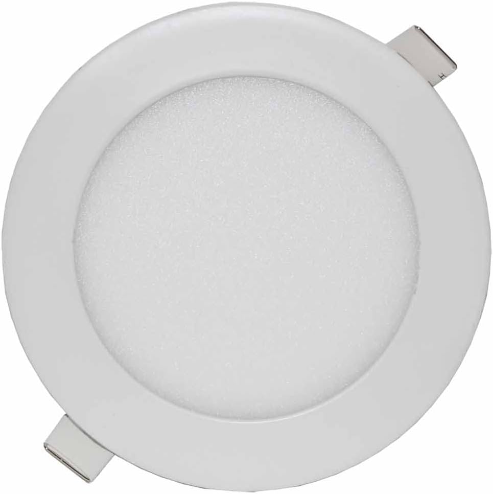 LOWENERGIE 9w LED Round Ceiling Panel Light White Recessed Down ...