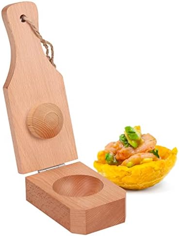 Amazon.com: YORSEEK Wooden Tostonera Toston Maker for Stuffing Tostones ...