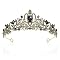 Amazon.com : CIEHER Green Crown Green Tiara Prom Crown Women Green ...