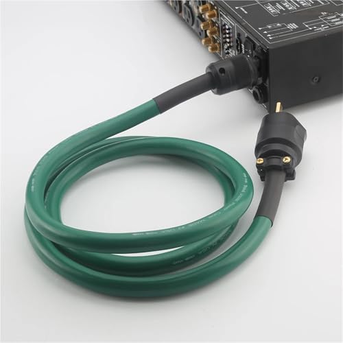 2328 Copper-Plated Silver Mixed Audio Amplifier UK Power Cord HiFi ...