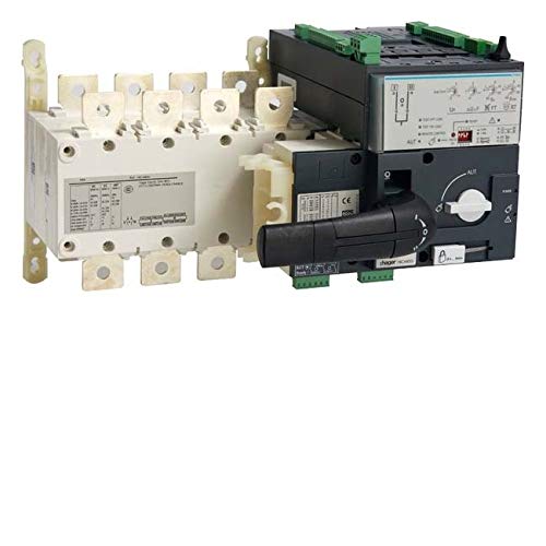Hager HIC440G 4 Pole 400a Motorized Switch with Relay : Amazon.co.uk ...