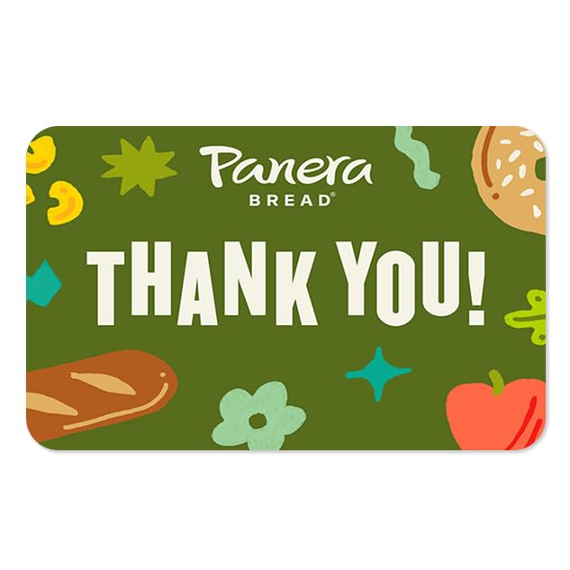 Amazon.com: Panera Bread Thank You Gift Card - Email Delivery : Gift Cards