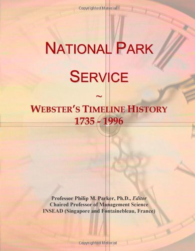 National Park Service: Webster's Timeline History, 1735 - 1996 ...