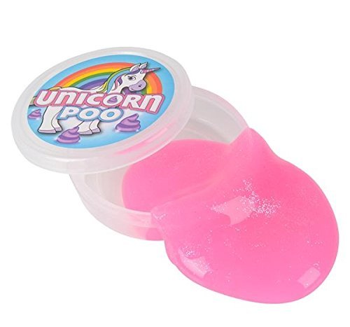 Snapklik.com : 3 Inch Container Of Unicorn Poo Glitter Putty Toy