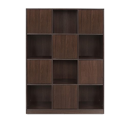 home by Nilkamal Gabreil Bookshelf (Dark Walnut) : Amazon.in: Home ...
