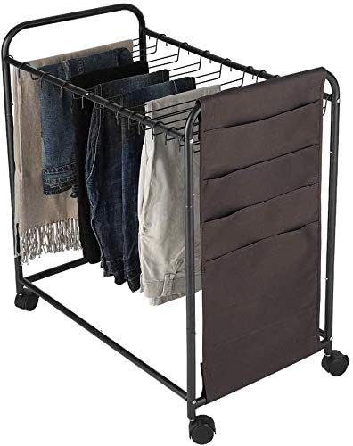 Indian Decor. 45155 Pant/Jeans Trolley-Rolls Easily in/Out Closet ...