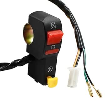 Amazon.com: Unlorspy 22mm 7/8" Handlebar Electric Start Switch ...