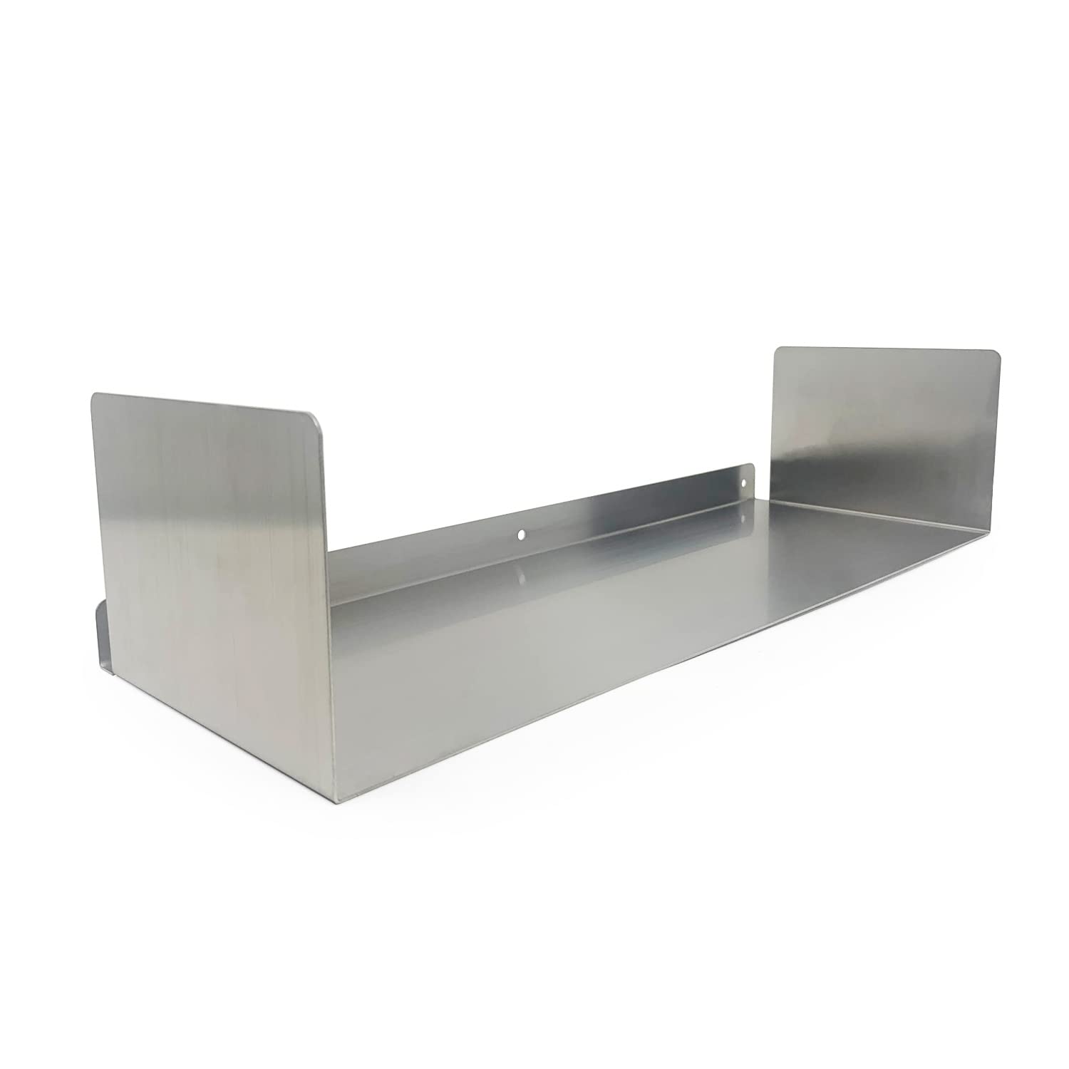 Snapklik.com : Industrial Floating Bookends Wall Mounted Metal Display ...