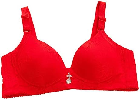 C&H - brasier de encaje para mujer, 3/4, sin alambre, Rojo, 36B ...