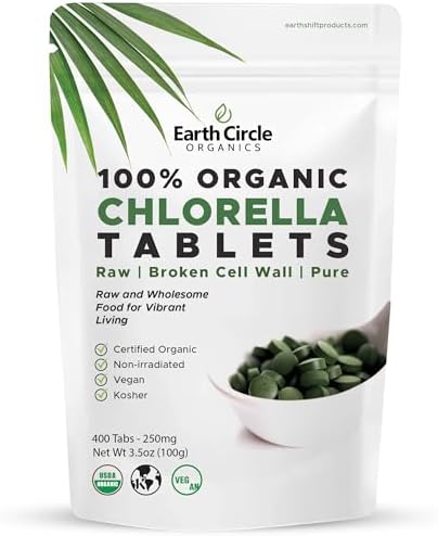 Amazon.com: Carlyle Chlorella Blue Green Algae 250mg | 200 Tablets ...