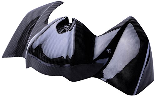 Amazon.com: Bestem CBYA-FZ106-TKC Black Carbon Fiber Tank Cover Panel ...