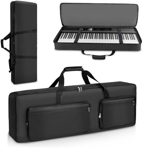 SUNDOY 88 Key Keyboard Gig Bag for Electric Piano, Keyboard Backpack ...