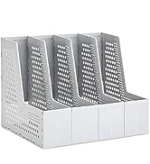Amazon.com: SAYEEC Magazine File Holder Folder Storage Desktop 4 ...