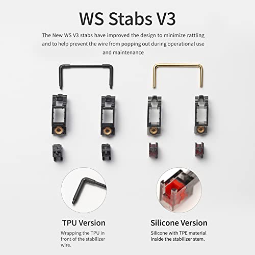 Snapklik.com : WS V3 Stabs TPU Version PCB Mount Screw-in Stabilizers ...