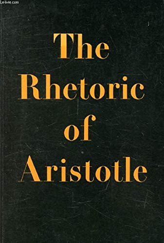 Amazon.com: The Rhetoric of Aristotle: 9780137806928: Lane Cooper: Books