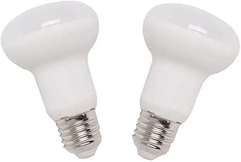 R63 Reflector E27 LED Bulb, 2-Pack Daylight 6000K, R63 Spotlight Bulbs ...