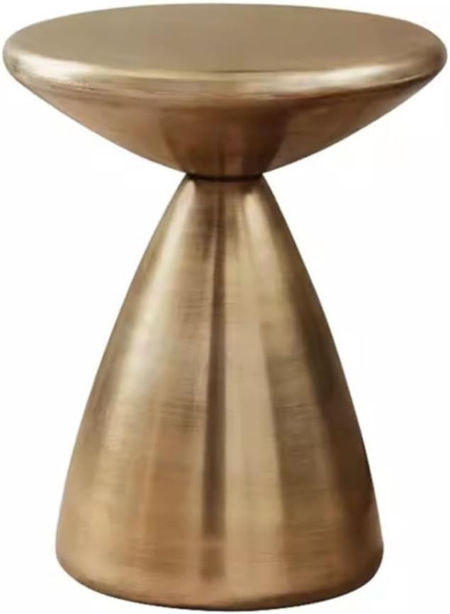 Amazon.com: End Table Portable Movable Metal Edge Table, Simple Retro ...