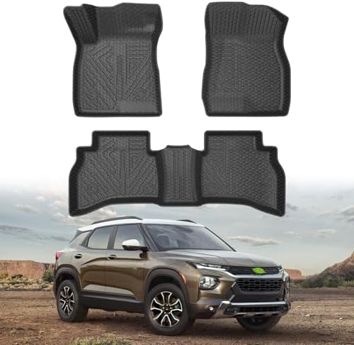Amazon.com: Mixsuper Liner Floor Mats Compatible with 2021-2023 Chevrolet Trailblazer (AWD Only ...
