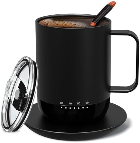 Amazon.com | Nextmug - Temperature-Controlled, Self-Heating Coffee Mug ...