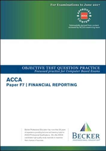 Amazon | ACCA Approved - F7 Financial Reporting: Objective Test ...