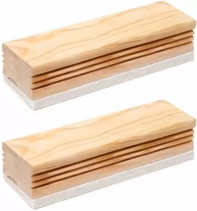 NOZOMI Non Magnetic Wooden White Board Duster, Dry Erase for Whiteboard ...