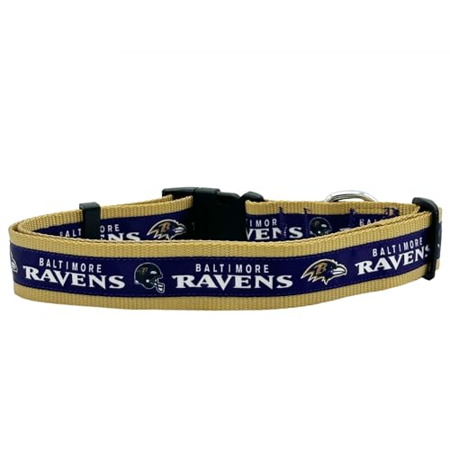 Snapklik.com : Pets First NFL Baltimore Ravens Licensed PET COLLAR