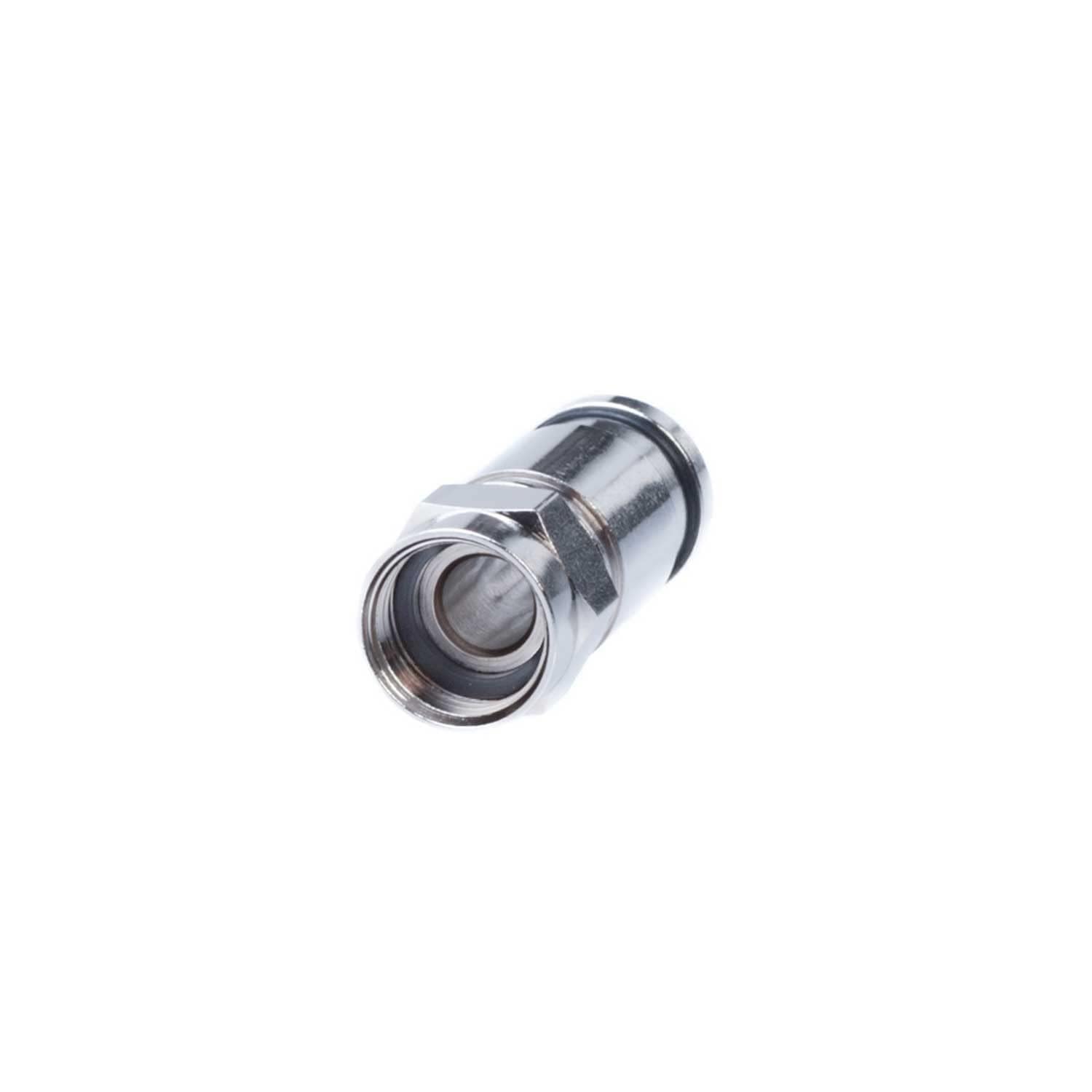 Snapklik.com : SATMAXIMUM RG6 F Type Compression Connector, All-Metal ...