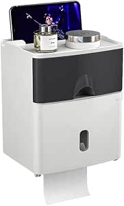 Amazon.com: Wall Mounted Tissue Box, Waterproof Tissue Box, Toilet ...