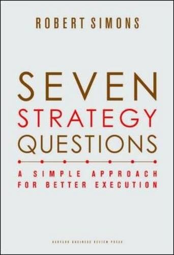『Seven Strategy Questions: A Simple Approach for Better - 読書メーター