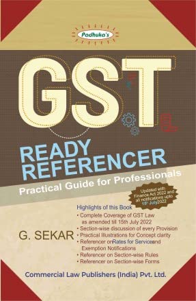 Buy GST Ready Referencer Book Online at Low Prices in India | GST Ready ...
