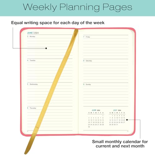 Snapklik.com : 2024 Pocket Planner/Pocket Calendar: 14 Months