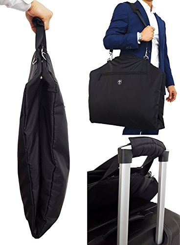 TRAVANDO Garment Bag Suit Dress Carrier with Laptop Compartment ...