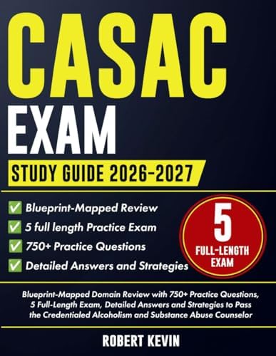 Amazon.com: CASAC Exam Study Guide 2026-2027: Blueprint-Mapped Domain ...