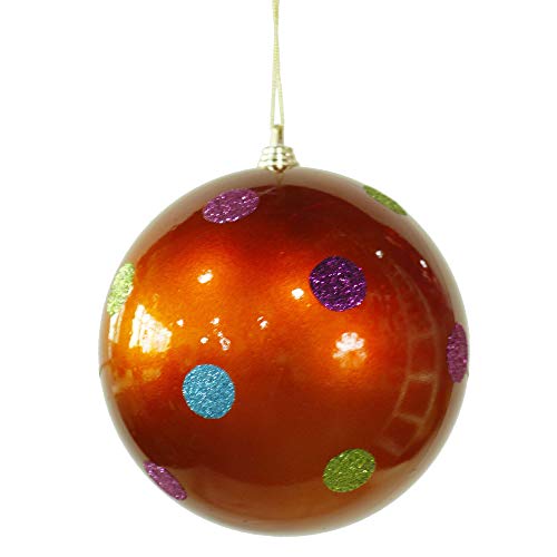 Polka Dot Christmas Ornaments