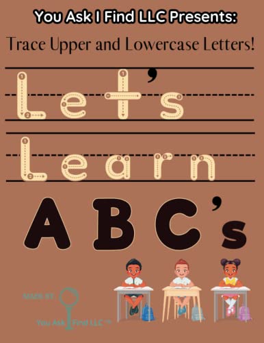 Snapklik.com : Lets Learn ABCs: Trace Upper And Lowercase Letters