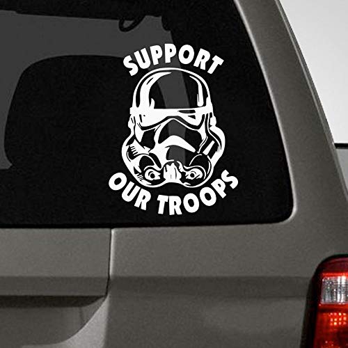 Roonir car Sticker Support Our Troopers Car Decal for Windows,Bumper ...