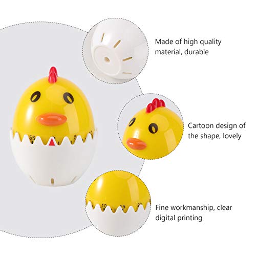 Holibanna Manual Wind up Timer Cartoon Chicken Shaped Cooking Baking ...