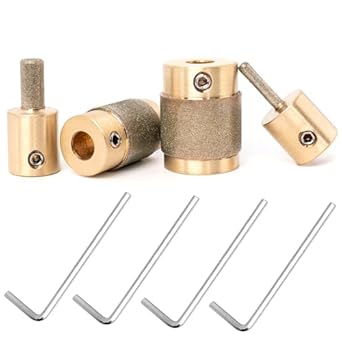 4 Sizes Base Cores Stained Glass Diamond Grinder Bit Stained Glass ...