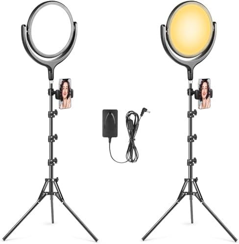 Amazon.com: Acuvar Vlogging Kit with Light and Microphone Pistol Grip ...