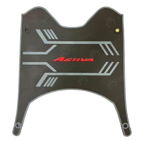 AUTO Trend Anti Skid Scooter/Scooty Foot Mat Rubber Floor Mat for ...