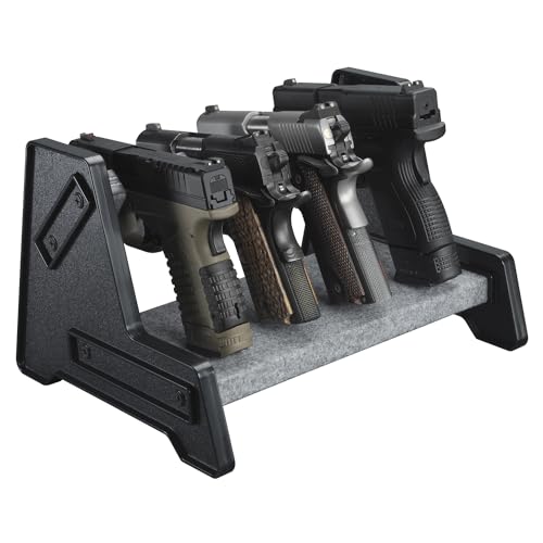 Snapklik.com : Mind And Action Pistol Rack, Deluxe Handgun Rack Stand ...