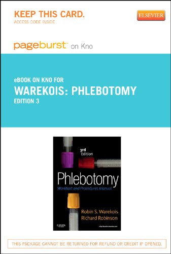 Buy Phlebotomy Pageburst E-book on Kno Retail Access Card: Worktext and ...