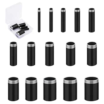 Amazon.co.jp: Hole Punch Set of 5, Eyelet Punch, Die-Cut Punch, Hole ...