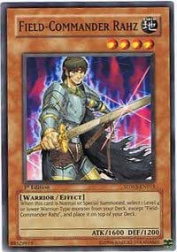 Amazon.com: YU-GI-OH! - Field-Commander Rahz (SDWS-EN015) - Structure ...