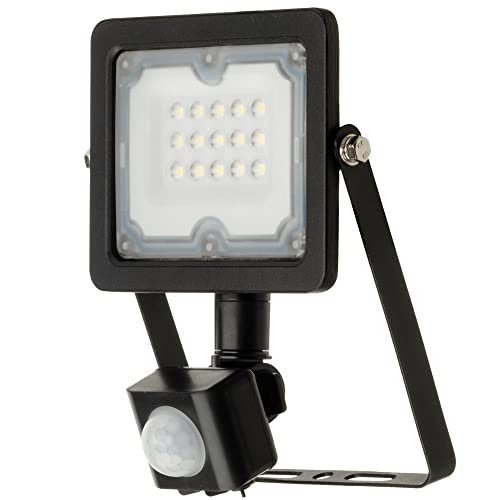 Red Arrow LED Outdoor Security Floodlight Lighting with PIR: IP65 Ultra ...