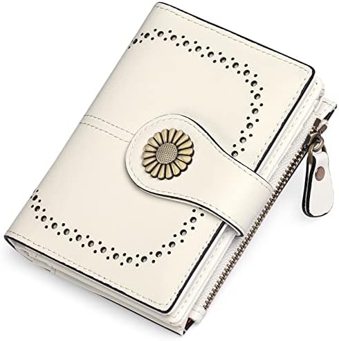 Amazon.com: Tipmile Small Wallet for Women Bifold RFID Blocking Card ...