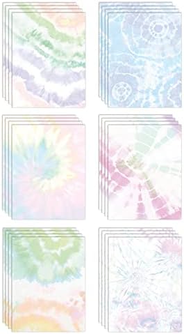 Amazon.com : 60 Sheets Stationary Papers 12 Watercolor Styles Writing ...