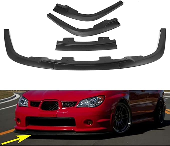 Buy buhb Front Bumper Spoiler Splitter for Subaru Impreza WRX STI S204 ...